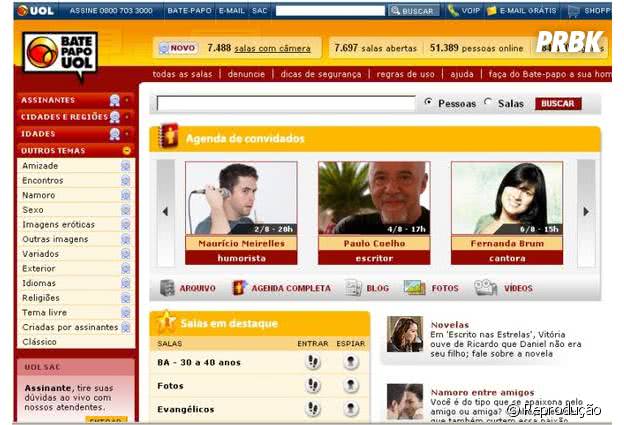 Bate Papo Uol, Orkut, Yahoo Respostas, o que fazíamos antes do ...